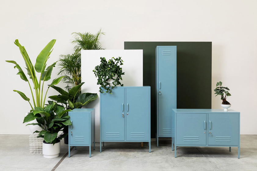 Mustard Made Metal Locker - The Shorty in Ocean – The Little Kidz Closet