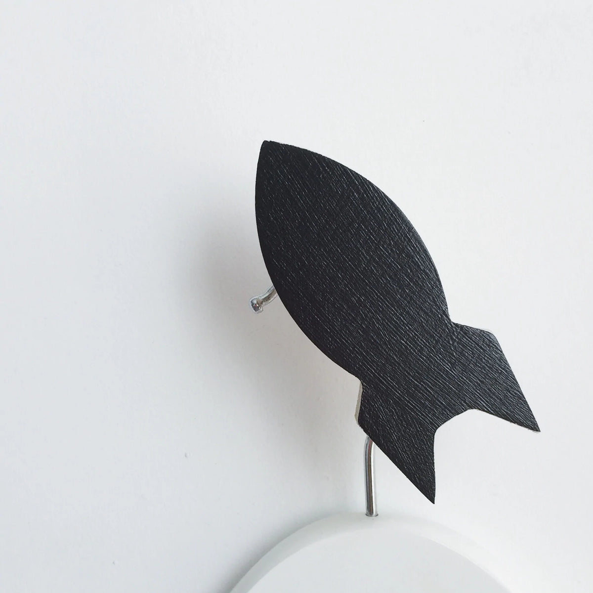 Rocket Wall Hook - Black – The Little Kidz Closet
