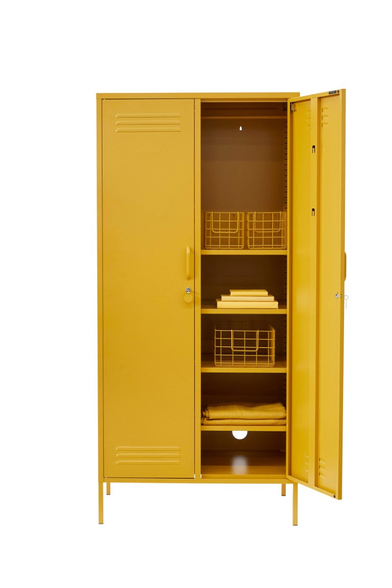 Mustard Made Metal Locker - The Twinny in Mustard – The Little Kidz Closet