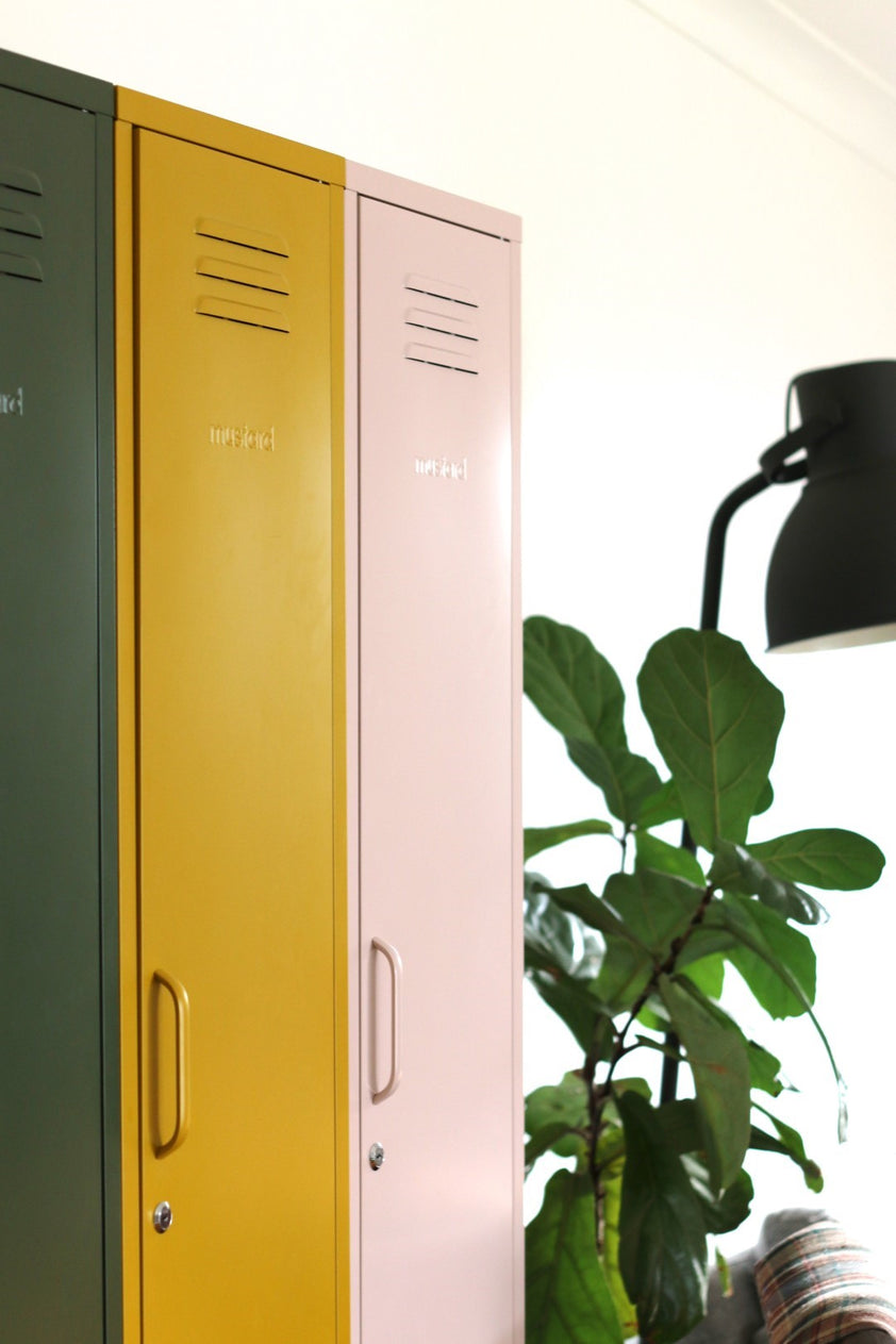 Mustard Made Metal Locker - The Skinny in Mustard – The Little Kidz Closet